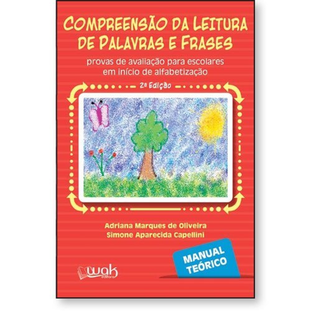 Compreensão da leitura de palavras e frases - manual teórico Compreensão da leitura de palavras e frases - manual teórico